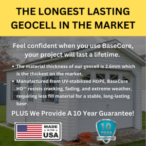 BaseCore HD Geocell | Backyard Bases